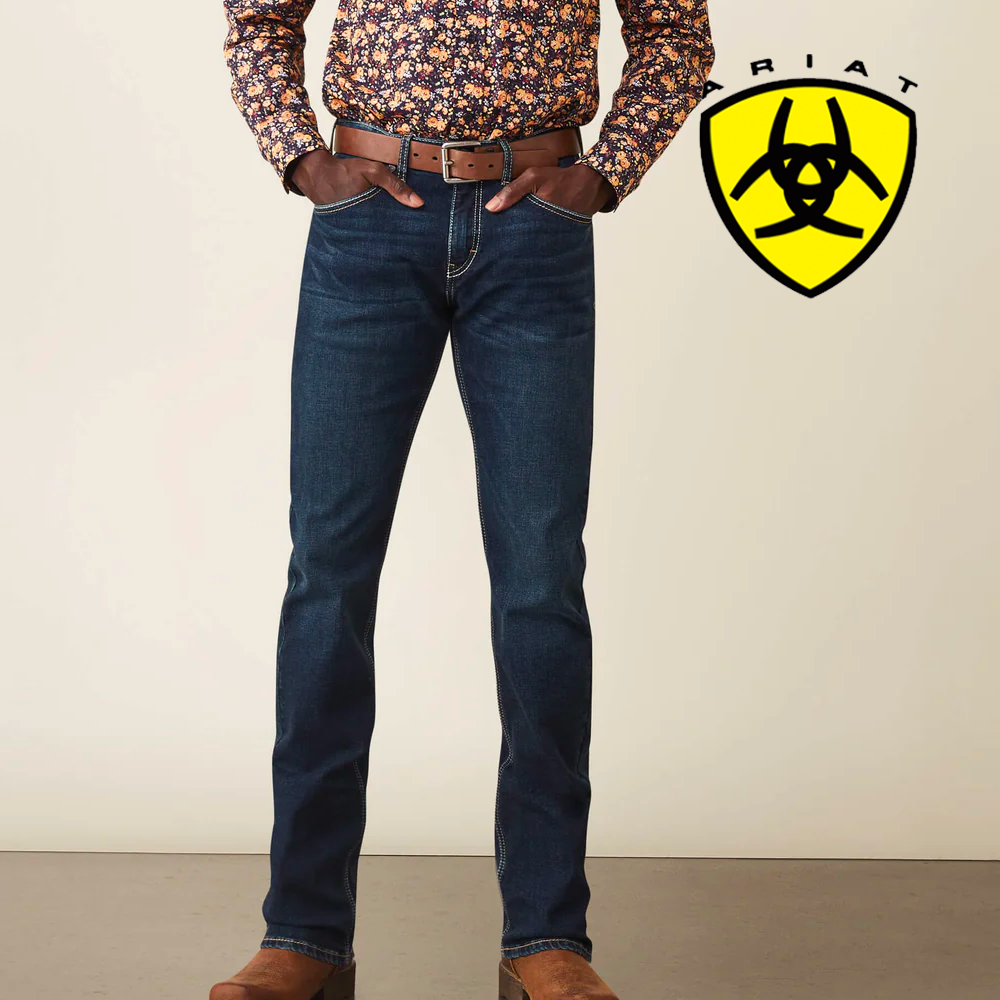 ARIAT Men's M8 Modern Bryson Straight Jeans 10044380 – Ak'kin Footwear