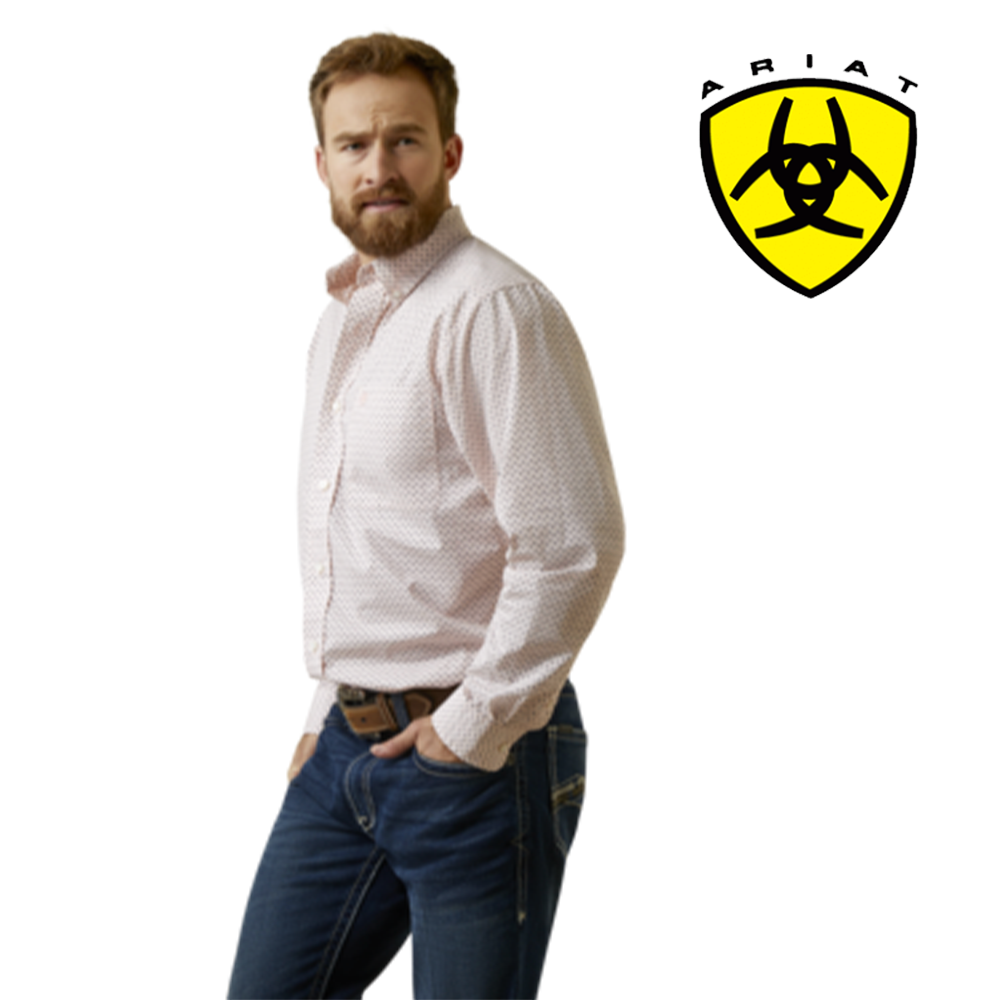 ARIAT Men's Oz Fitted Shirt 10044869 – Ak'kin Footwear