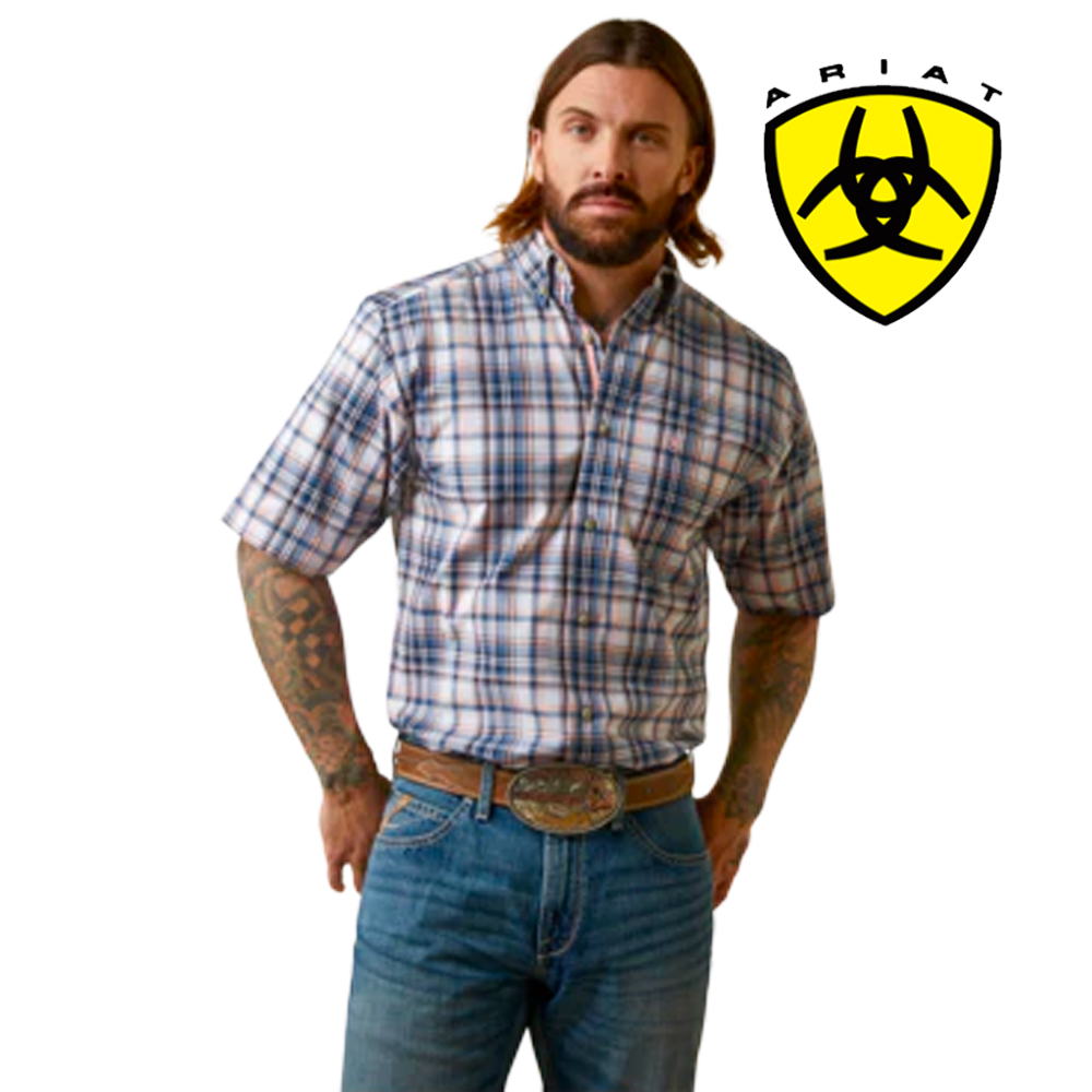 ARIAT Men's Pro Series Olsen Fitted Shirt 10044915 – Ak'kin Footwear