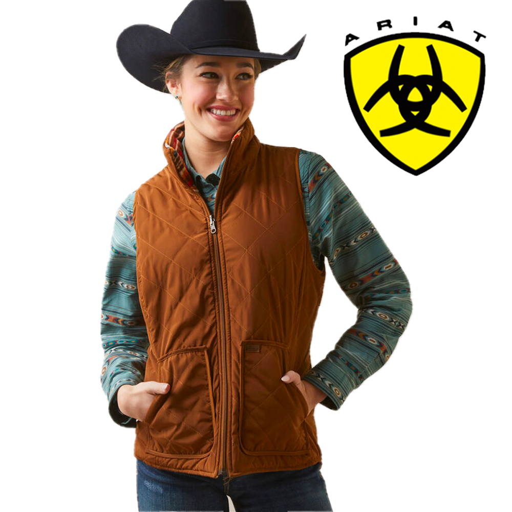 ARIAT WOMEN'S Dilon Chimayo Vest 10046059 – Ak'kin Footwear