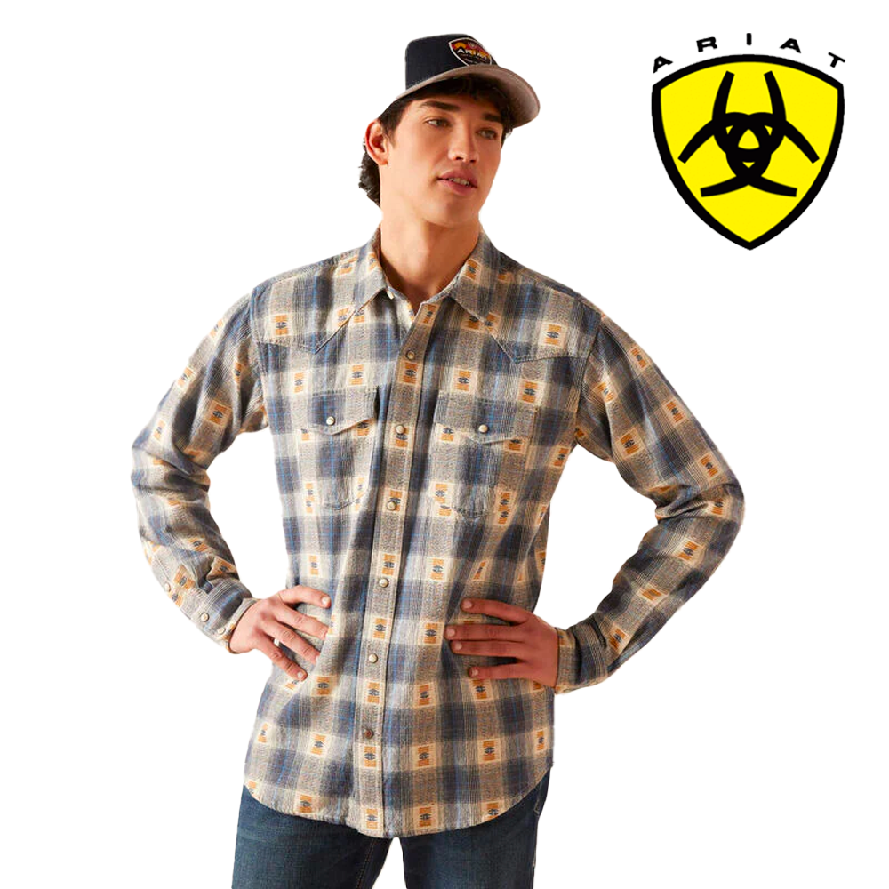 ARIAT Men's Hiro Retro Fit Shirt 10046296 – Ak'kin Footwear