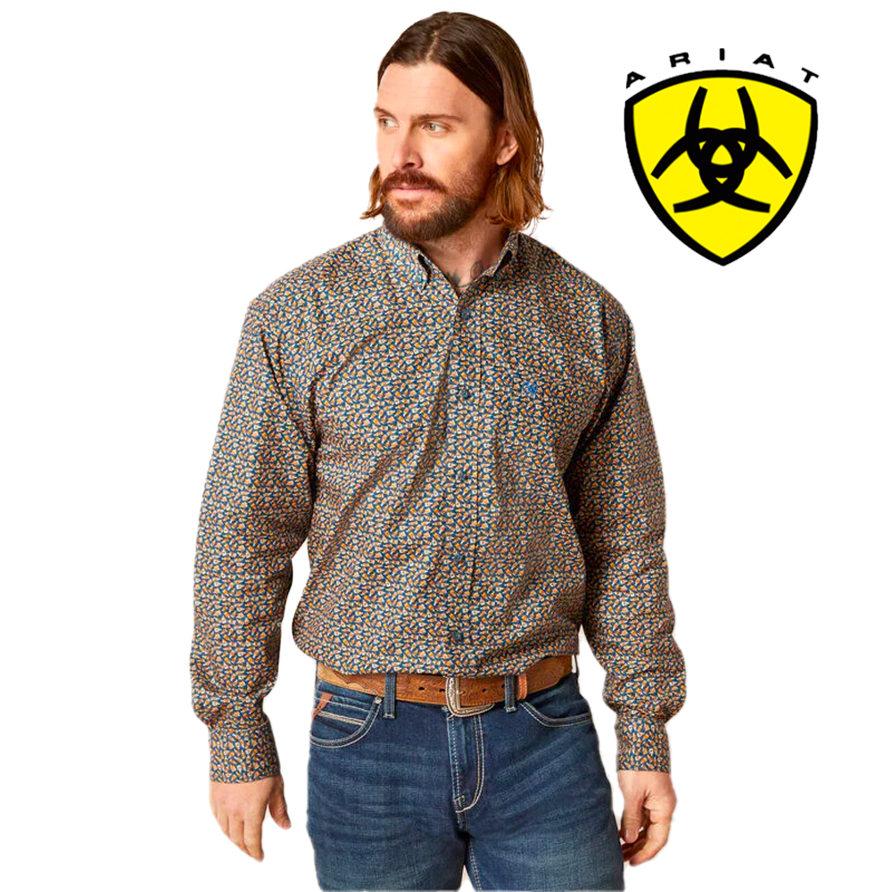 ARIAT Men's Gardner Classic Fit Shirt 10046526 – Ak'kin Footwear