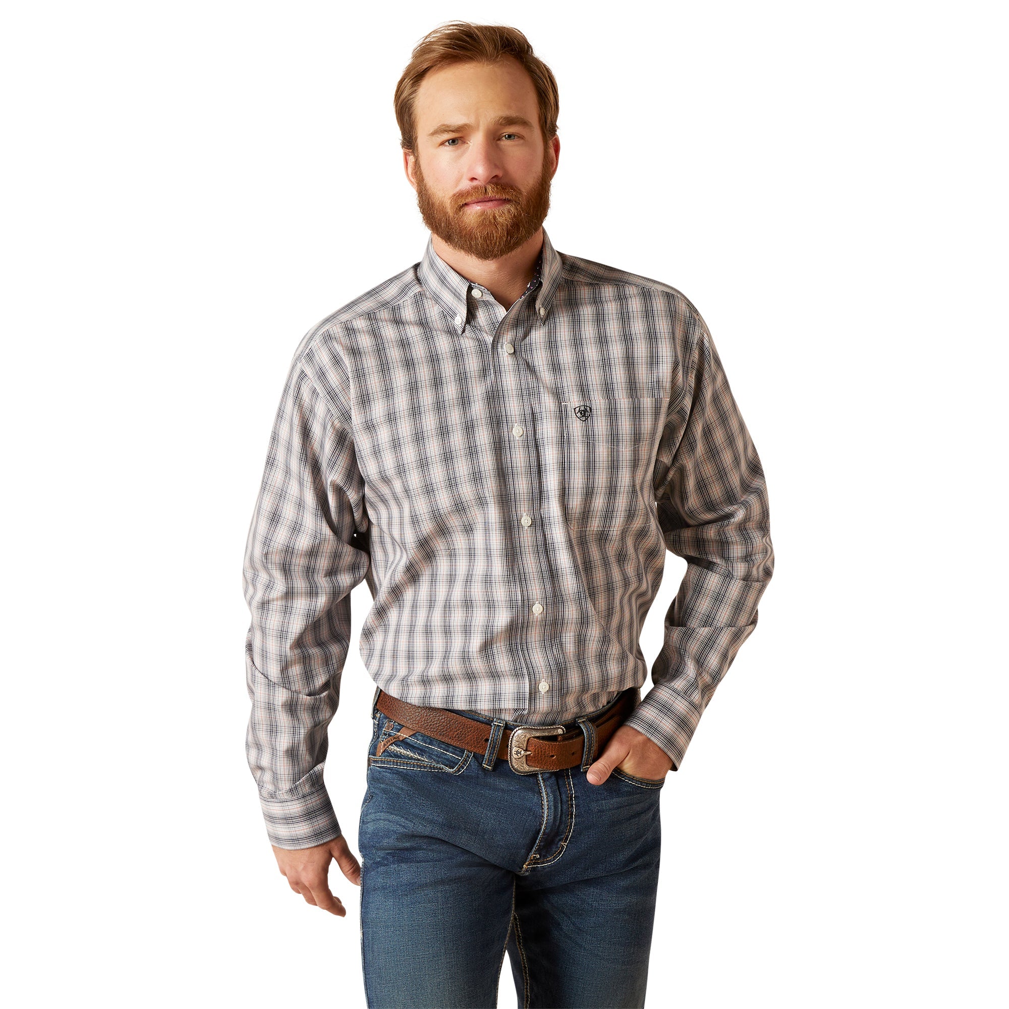 ARIAT Men's Vahn Classic Fit Shirt 10046591 – Ak'kin Footwear