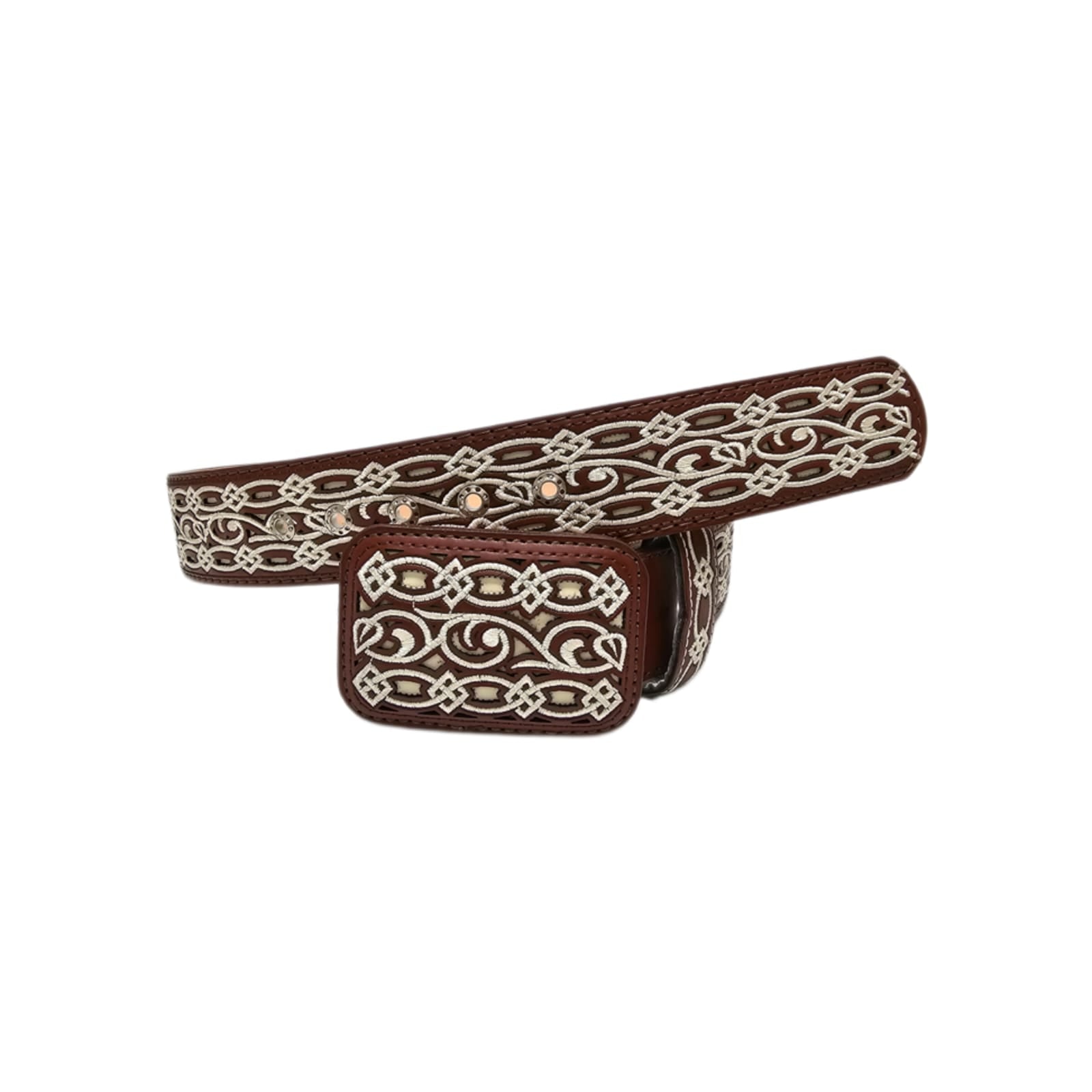 Men's Belt Grabado perforado laser 2225 – Ak'kin Footwear