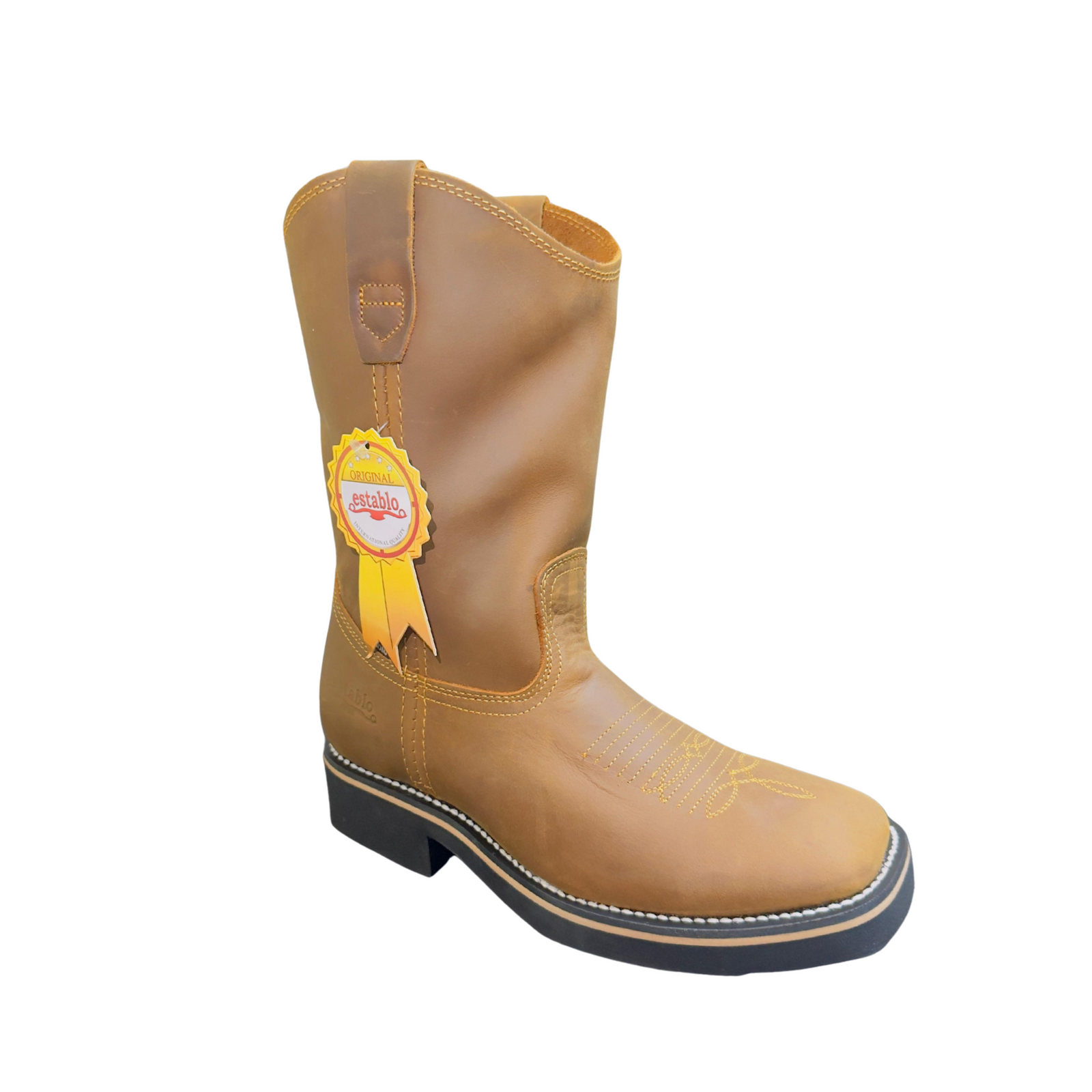 ESTABLO Men's Rodeo Soft Toe Work Boot 41549 – Ak'kin Footwear