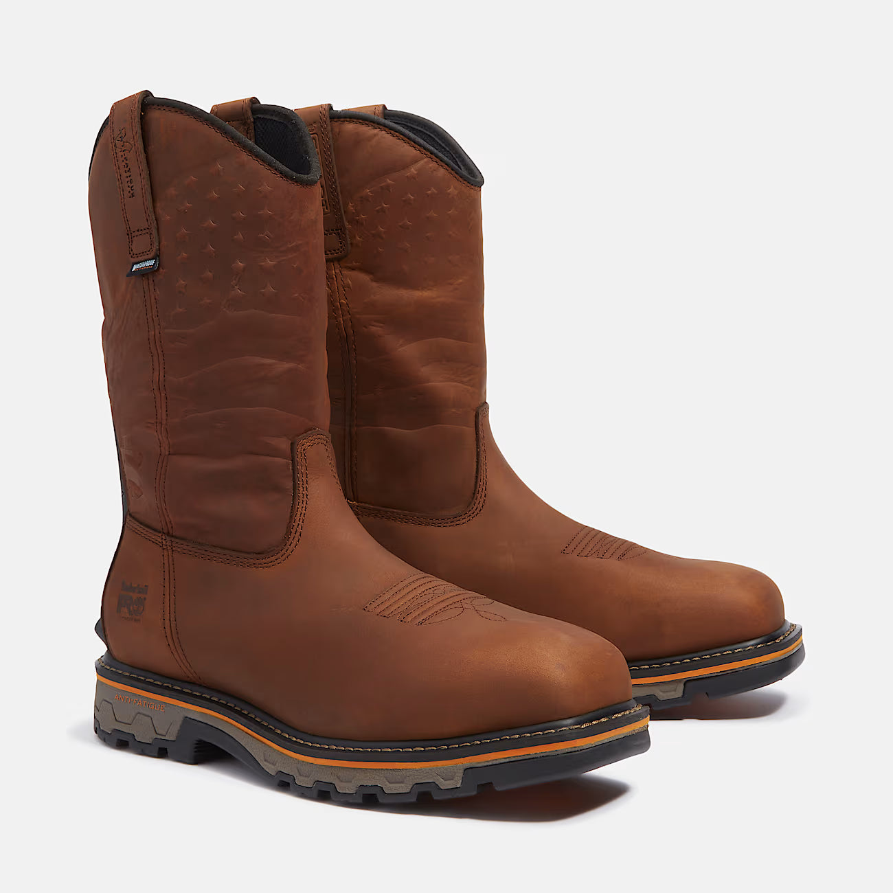 TIMBERLAND PRO Men's True Grit USA Pull-On Composite Toe Waterproof Wo ...