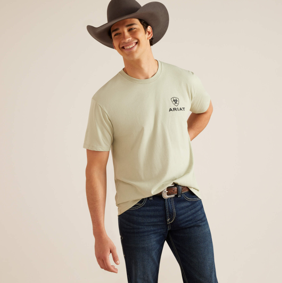 ARIAT MEN'S Lights T-Shirt 10047896 – Ak'kin Footwear