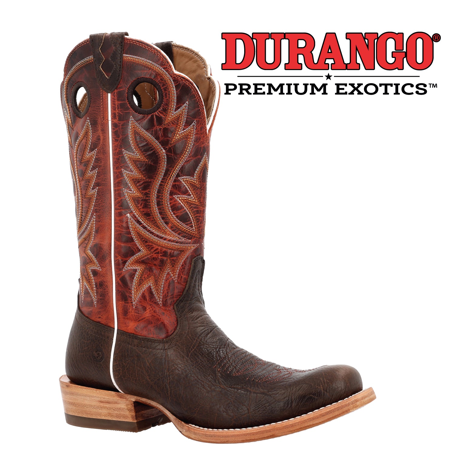Durango PRCA Shrunken Bullhide Western Boot – Ak'kin Footwear
