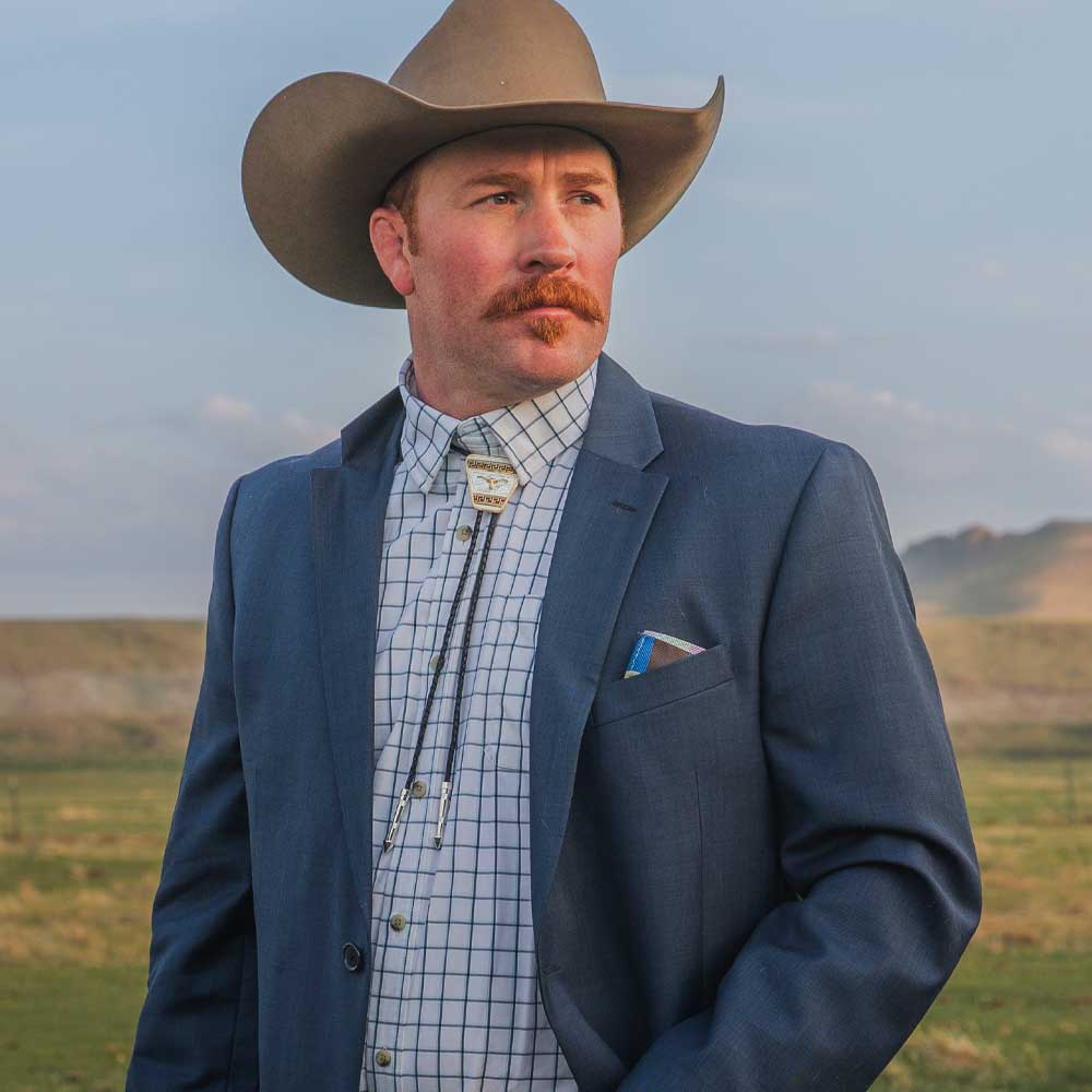 MONTANA Silversmiths Honor and Grit Bolo Tie with Longhorn – Ak'kin ...