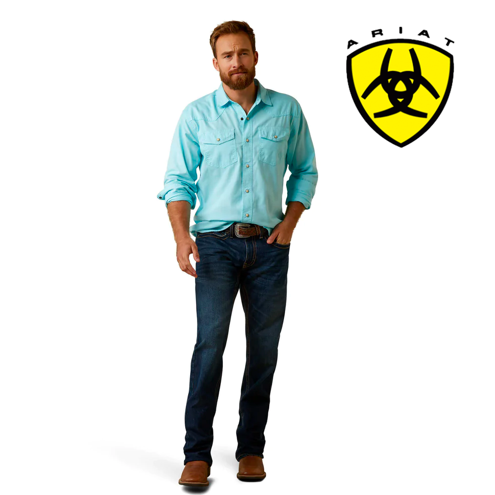 ARIAT Men's Ace Retro Fit Shirt 10044965 – Ak'kin Footwear