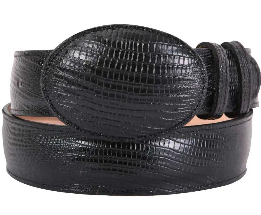 MEN'S COWBOY BELT EL GENERAL MANTA RAY – Ak'kin Footwear